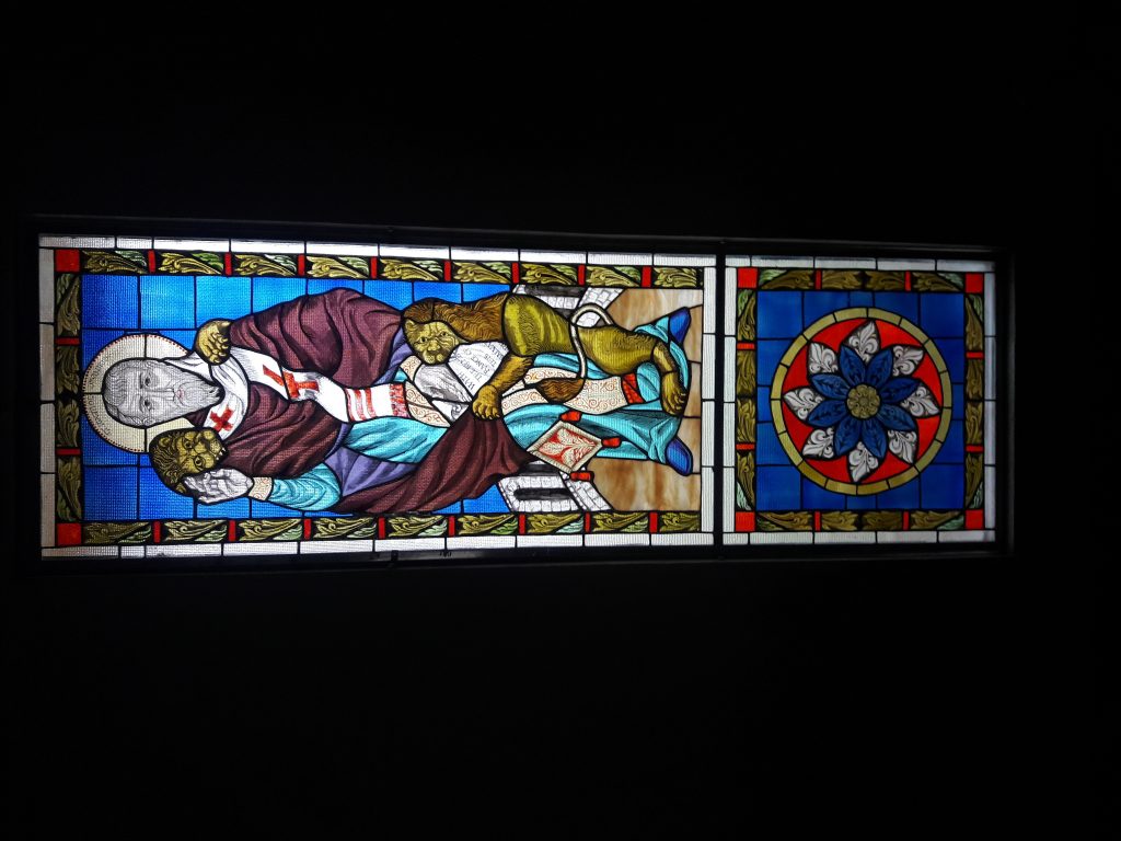 St. Ignatius Stained Glass Icon